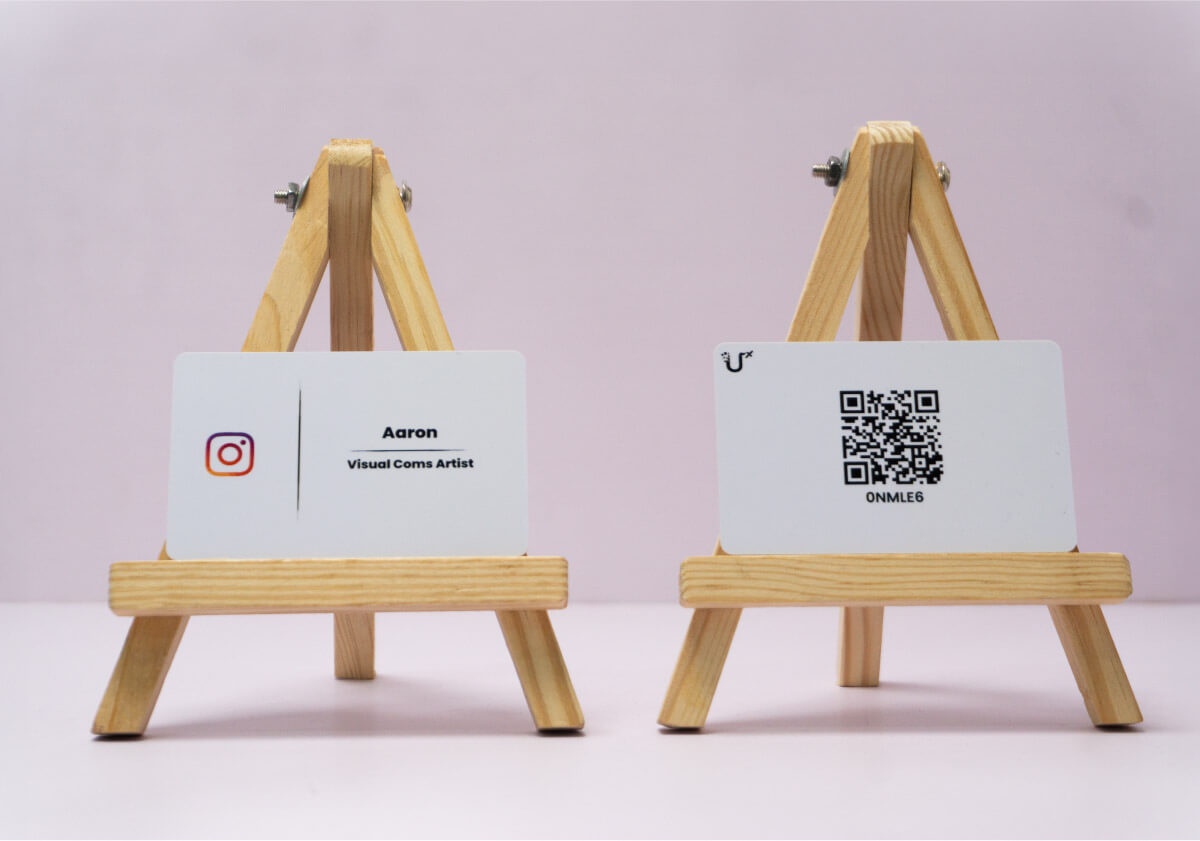 Instagram Professional Card | UnoGreen Smart Business Card