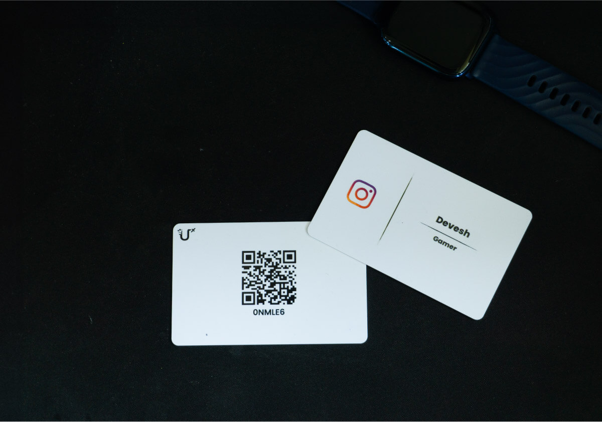 Instagram Professional Card | UnoGreen Smart Business Card